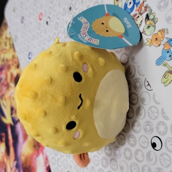 Squishmallows | Toys | Nwt 5 Safa The Puffer Fish Squishmallow | Poshmark